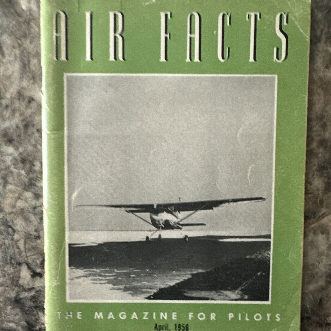 Air Facts Magazine April 1956 - Etsy