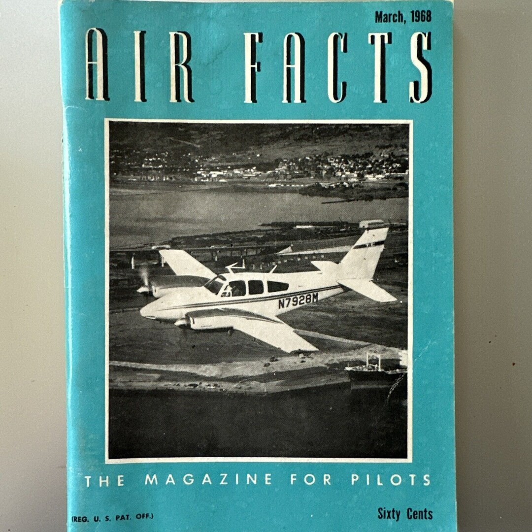 Air Facts Magazine March 1968 - Etsy
