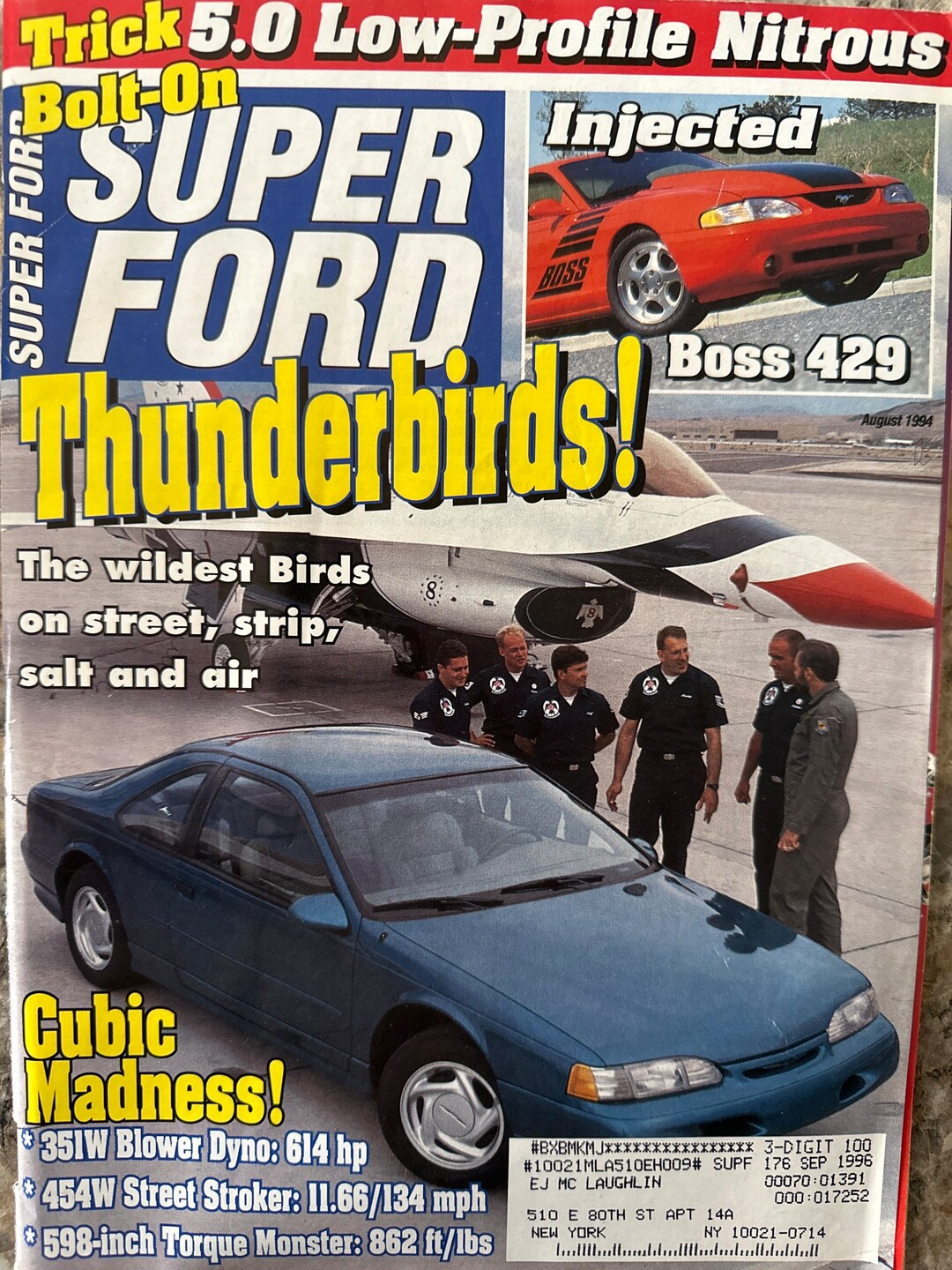 Super Ford Magazine August 1994 - Etsy