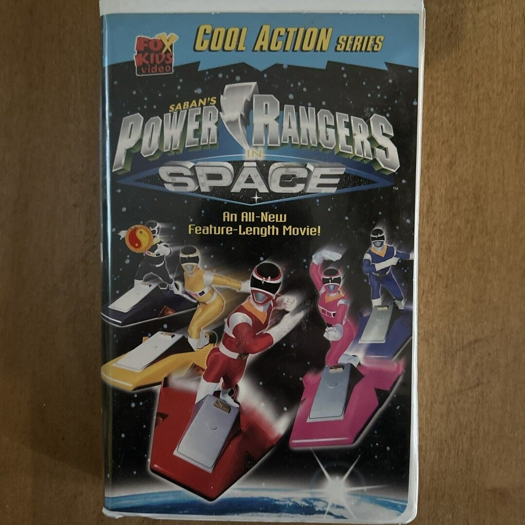 Power Rangers in Space (VHS, 1999) - Etsy