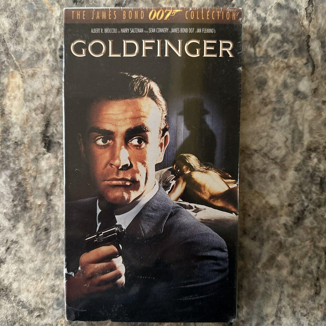 Goldfinger (VHS, 1999) Sealed - Etsy
