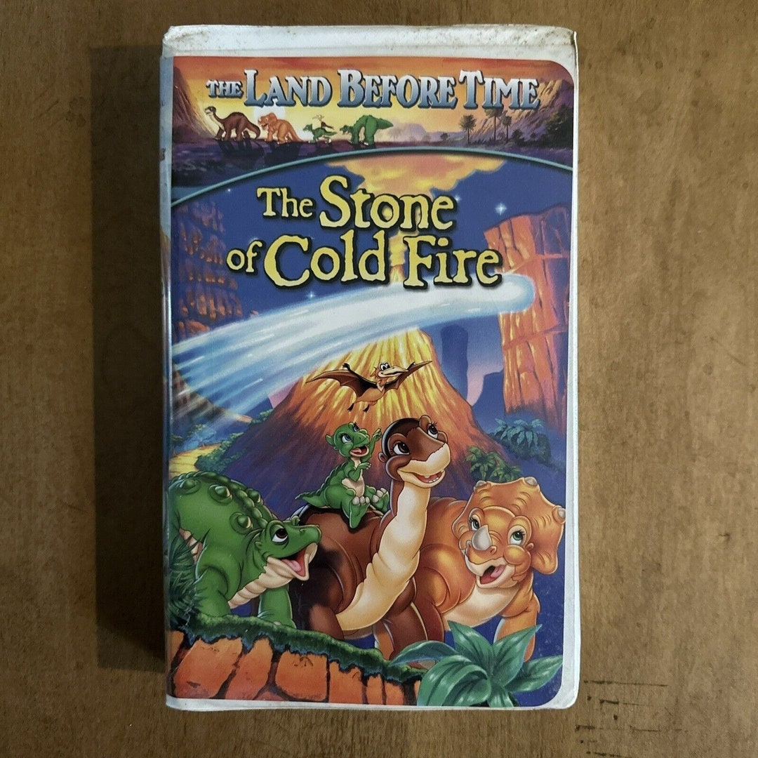 The Land Before Time VII: the Stone of Cold Fire (VHS, 2000) - Etsy Canada