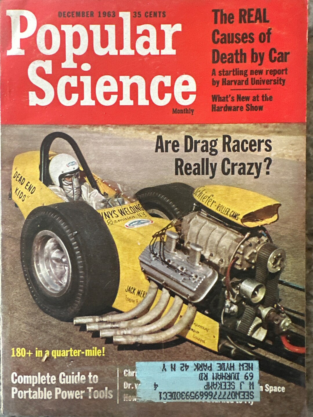 Popular Science Magazine December 1963 - Etsy