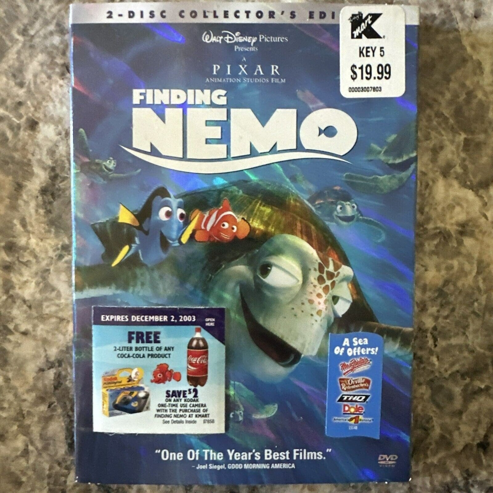 Finding Nemo (DVD, 2003, 2-disc Set) - Etsy