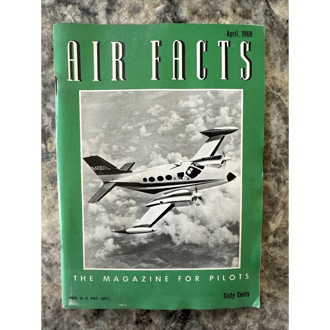 Air Facts Magazine April 1969 - Etsy