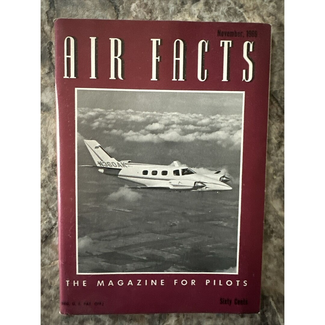 Air Facts Magazine November 1969 - Etsy