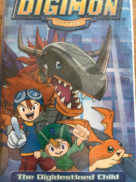 Digimon Digital Monsters the Digidestined Child VHS 2000 - Etsy