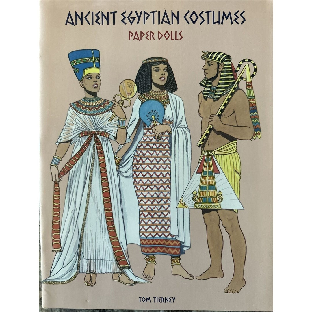 Dover Paper Doll Book Ancient Egyptian Costumes by Tierney Fashion ...