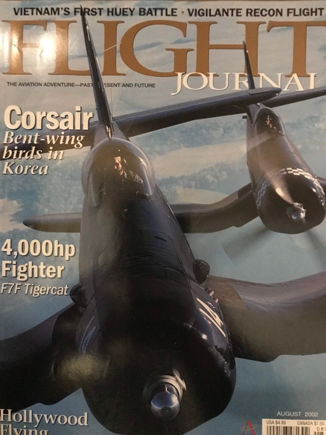 Flight Journal Magazine August 2002 - Etsy