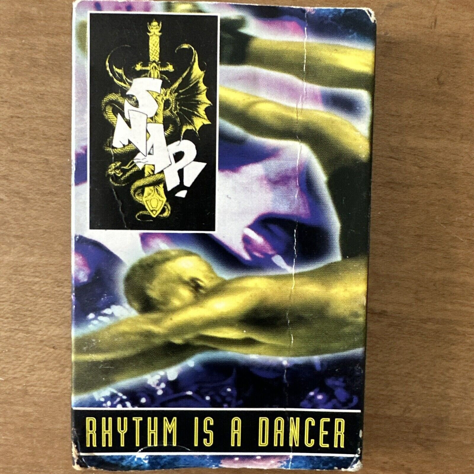 Snap Rhythm is A Dancer Single Cassette Tape Cardboard 90s House ...