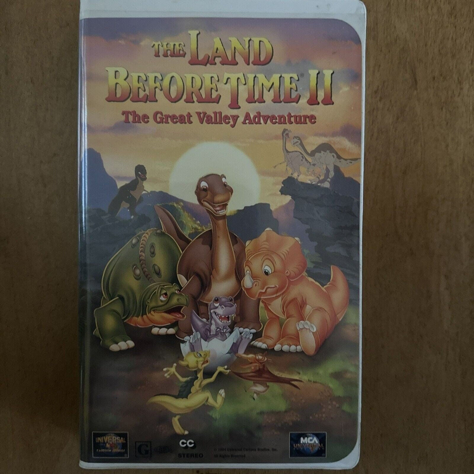 The Land Before Time II: the Great Valley Adventure VHS, 1994 ...