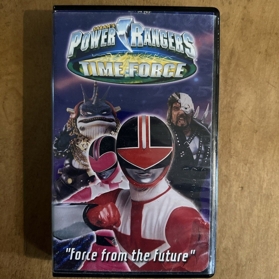 Power Rangers Time Force: Force From the Future (VHS, 2001) - Etsy