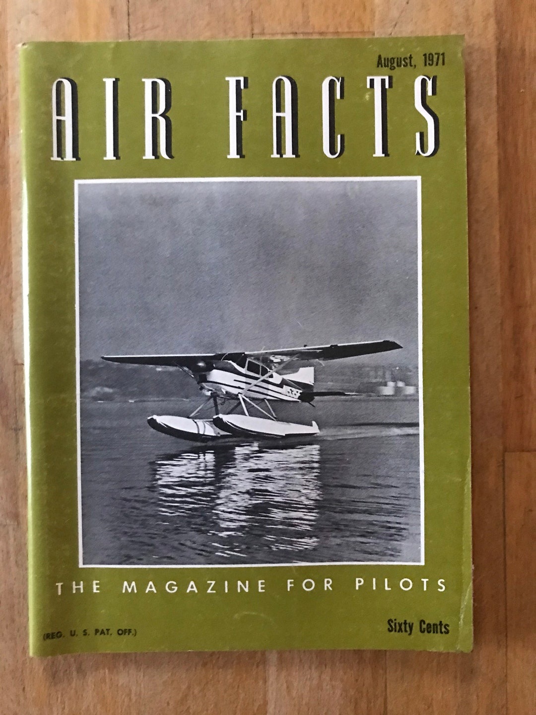 Air Facts Magazine August 1971 - Etsy