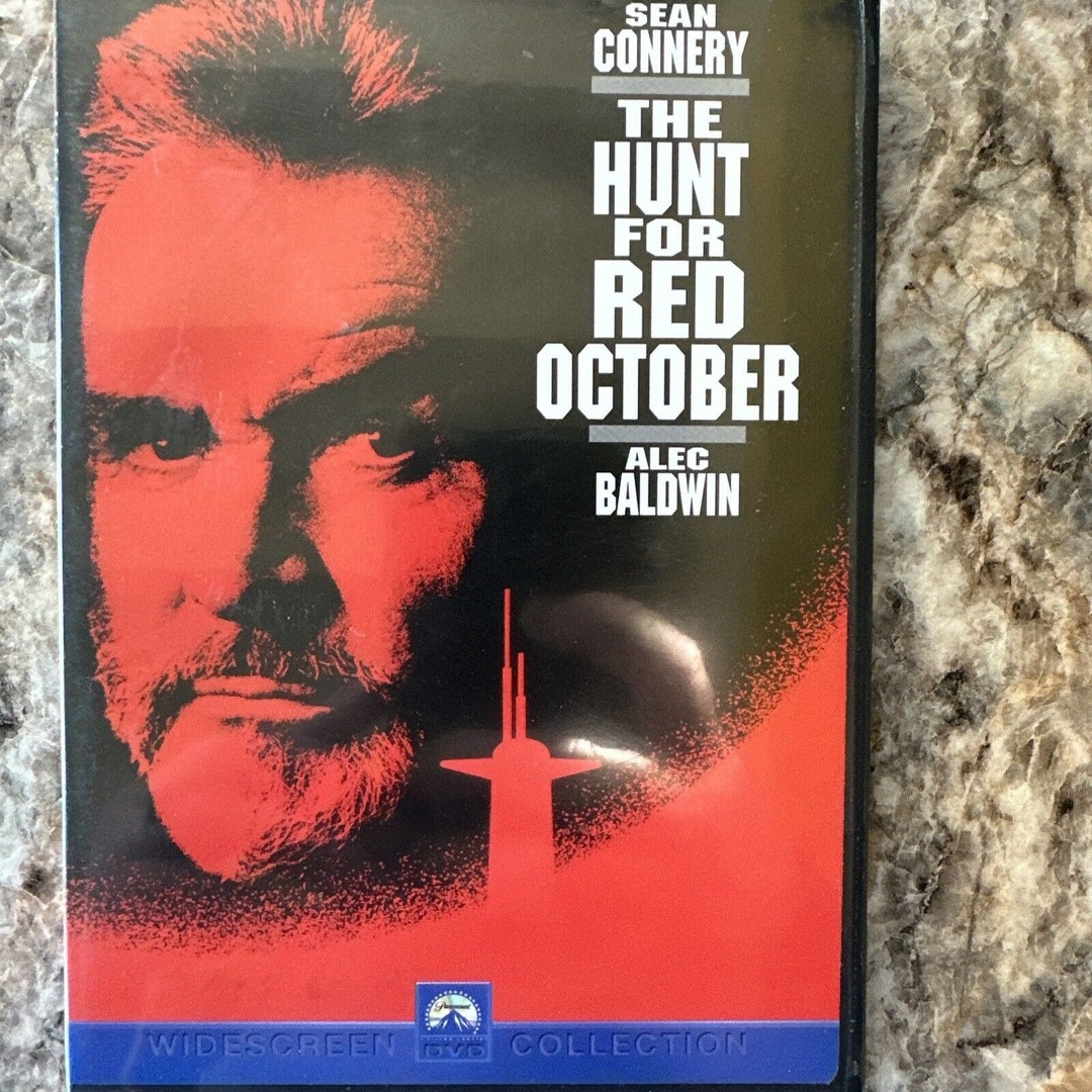 The Hunt for Red October DVD, 1998, Widescreen - Etsy