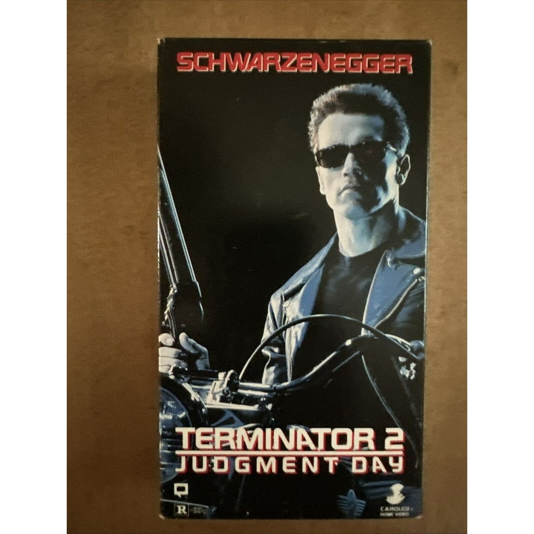 Terminator 2: Judgment Day VHS, 1991 - Etsy