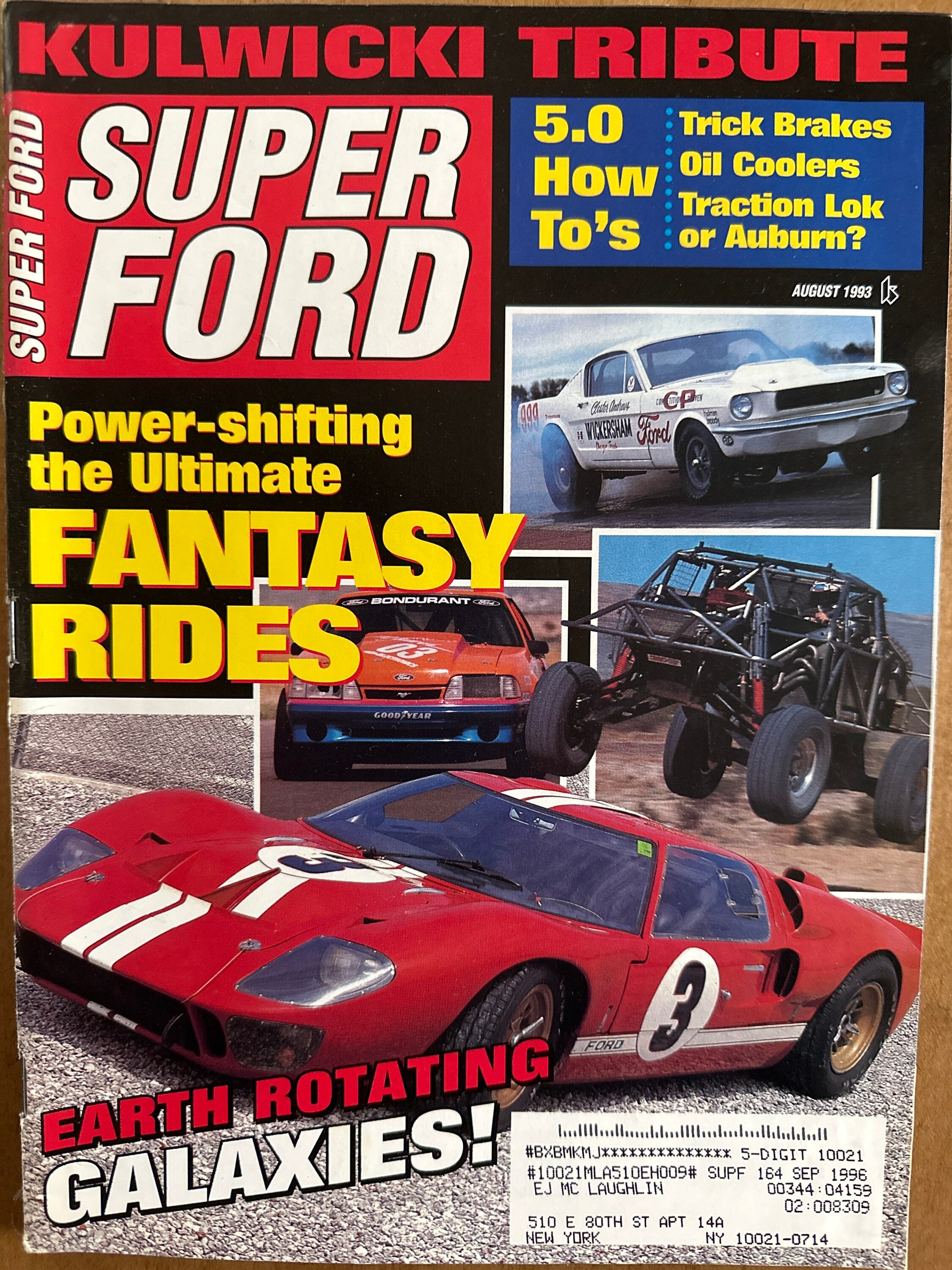 Super Ford Magazine August 1993 - Etsy