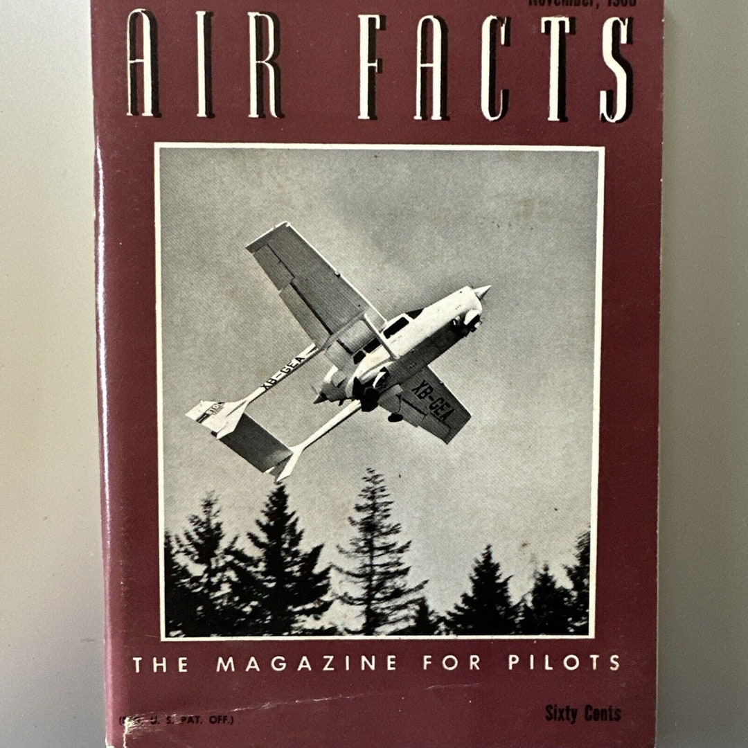 Air Facts Magazine November 1968 - Etsy