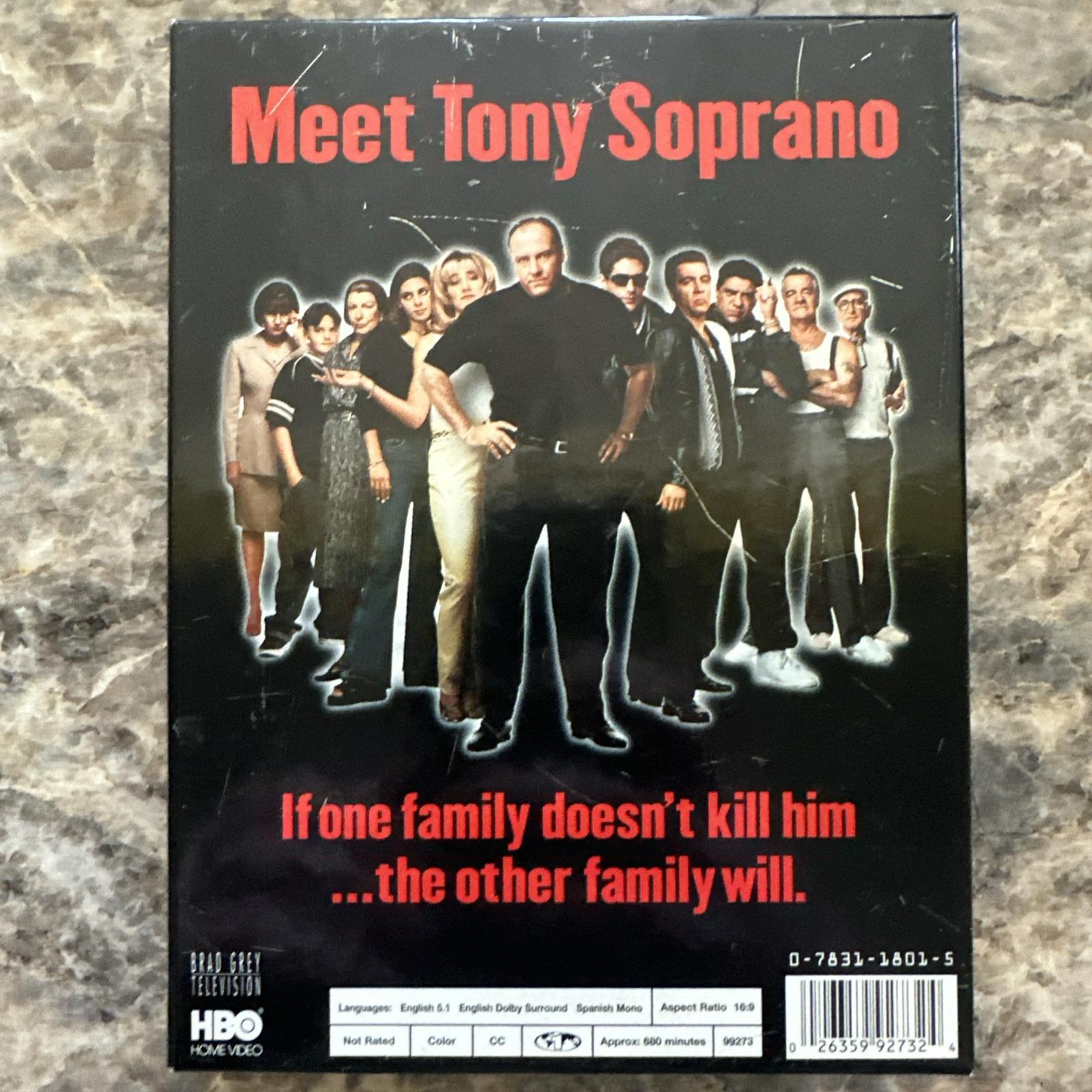 The Sopranos - the Complete First Season (DVD, 2000, 4-disc Set, DVD ...