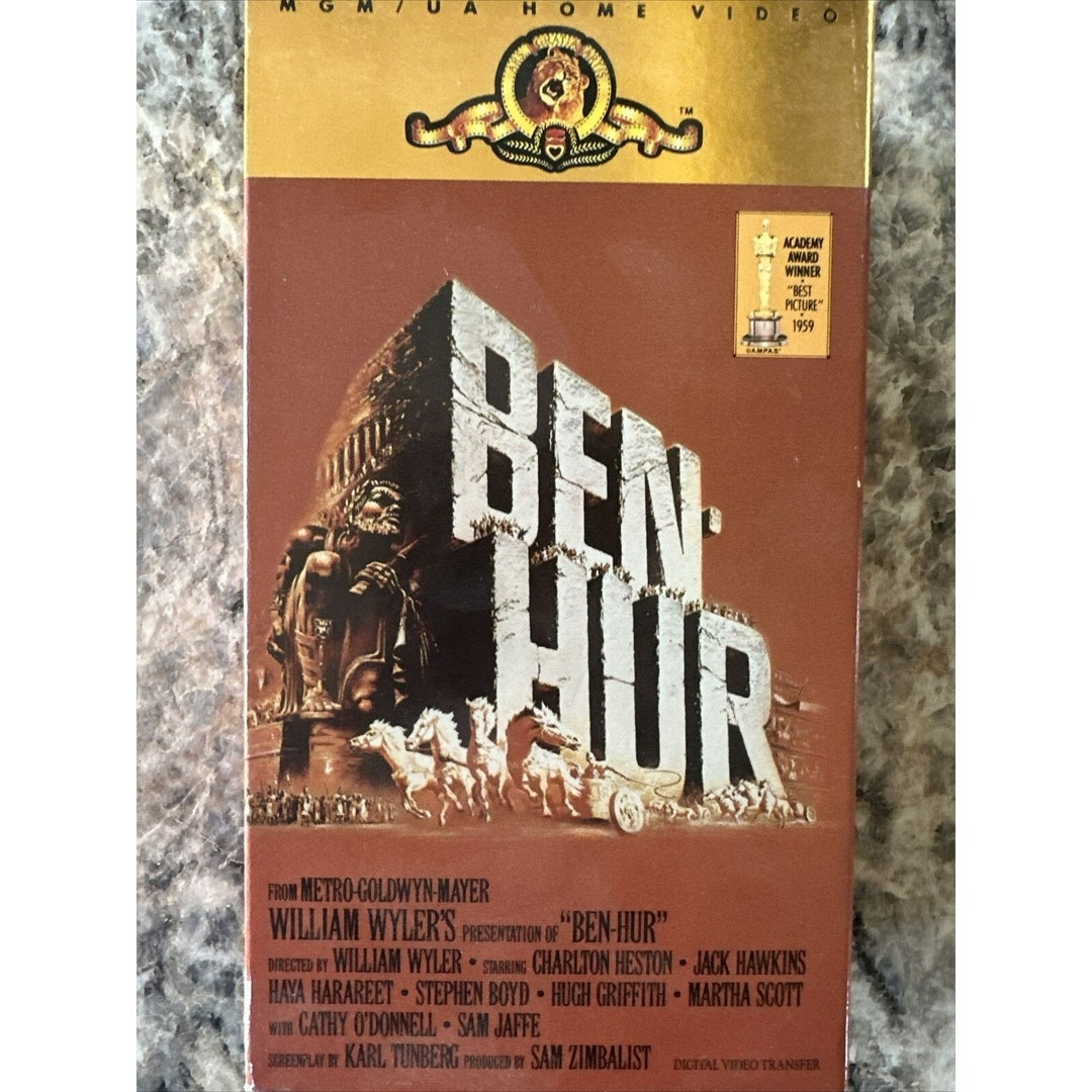 Ben-hur (VHS, 2-tape Set) - Etsy