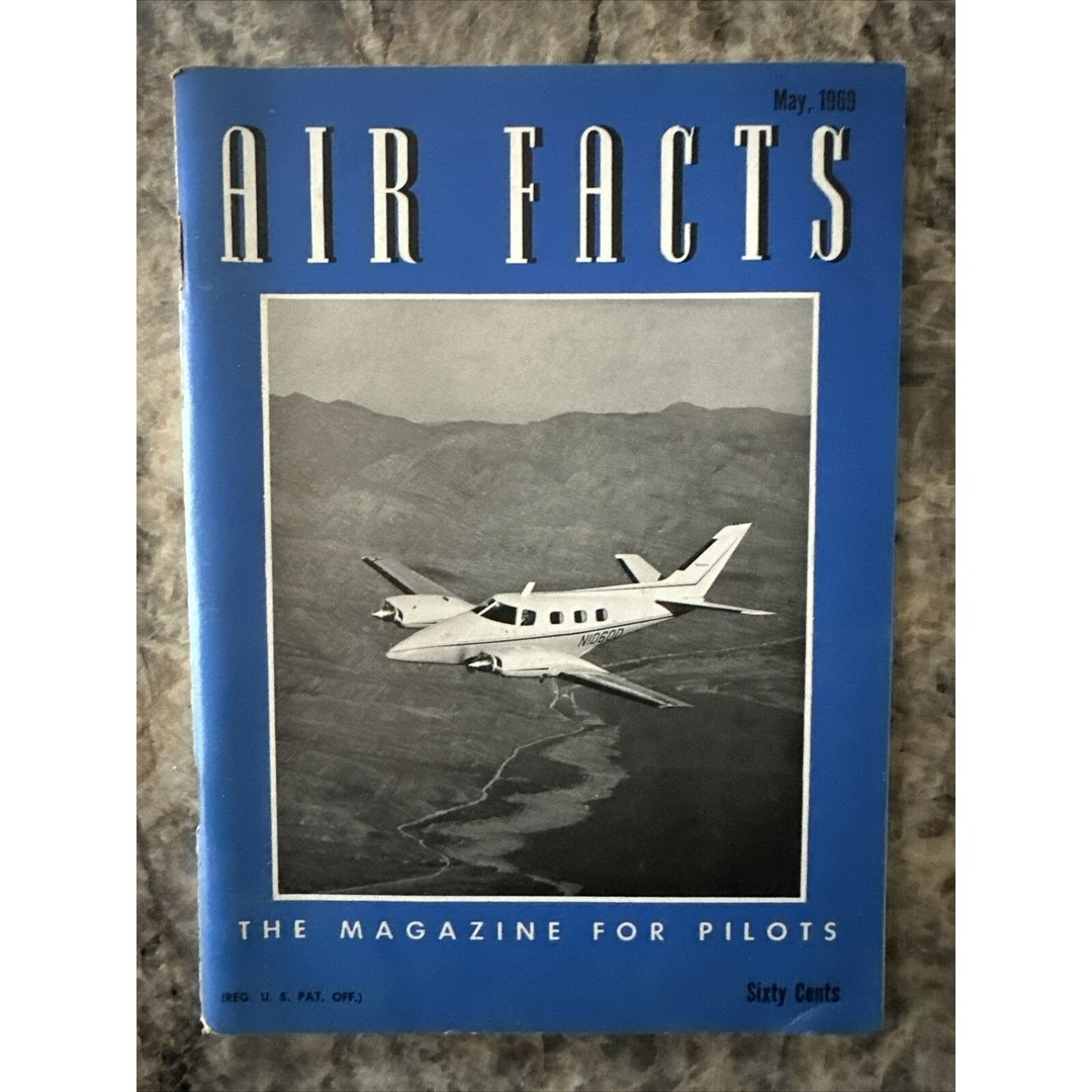 Air Facts Magazine May 1969 - Etsy