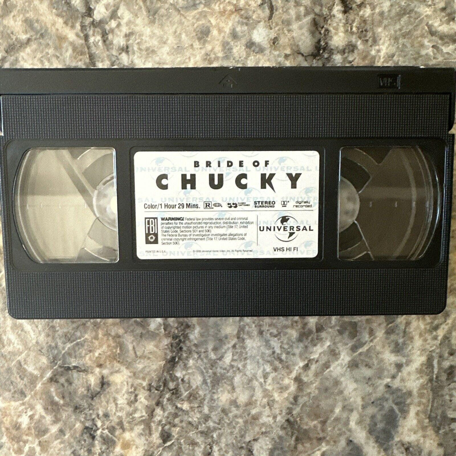 Bride of Chucky VHS, 1999 - Etsy