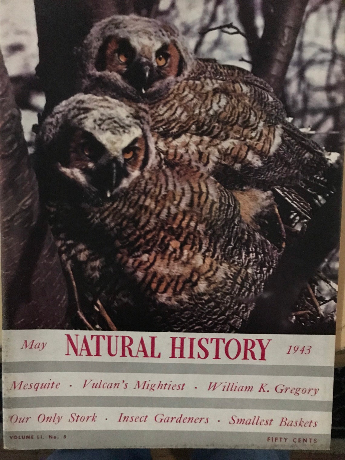 Natural History Magazine May 1943 - Etsy