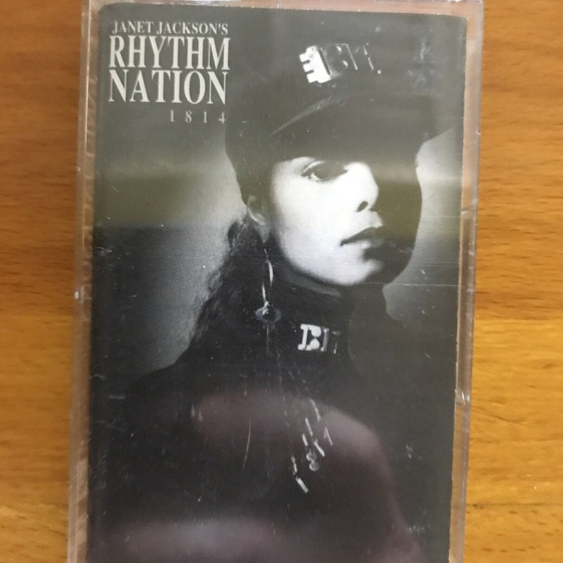Rhythm Nation 1814 by Janet Jackson (cassette, Aug-1989, A&M Records ...