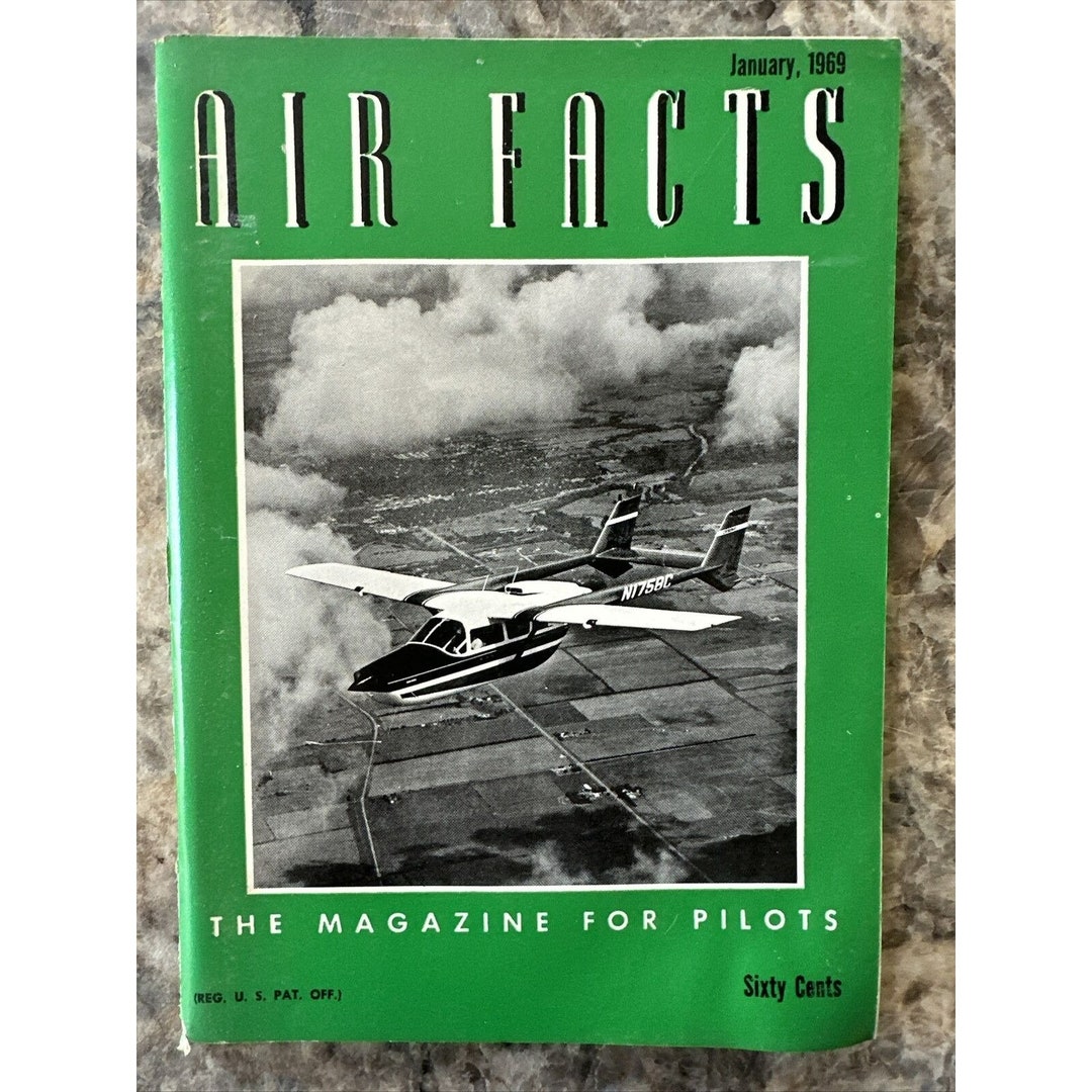 Air Facts Magazine January 1969 - Etsy