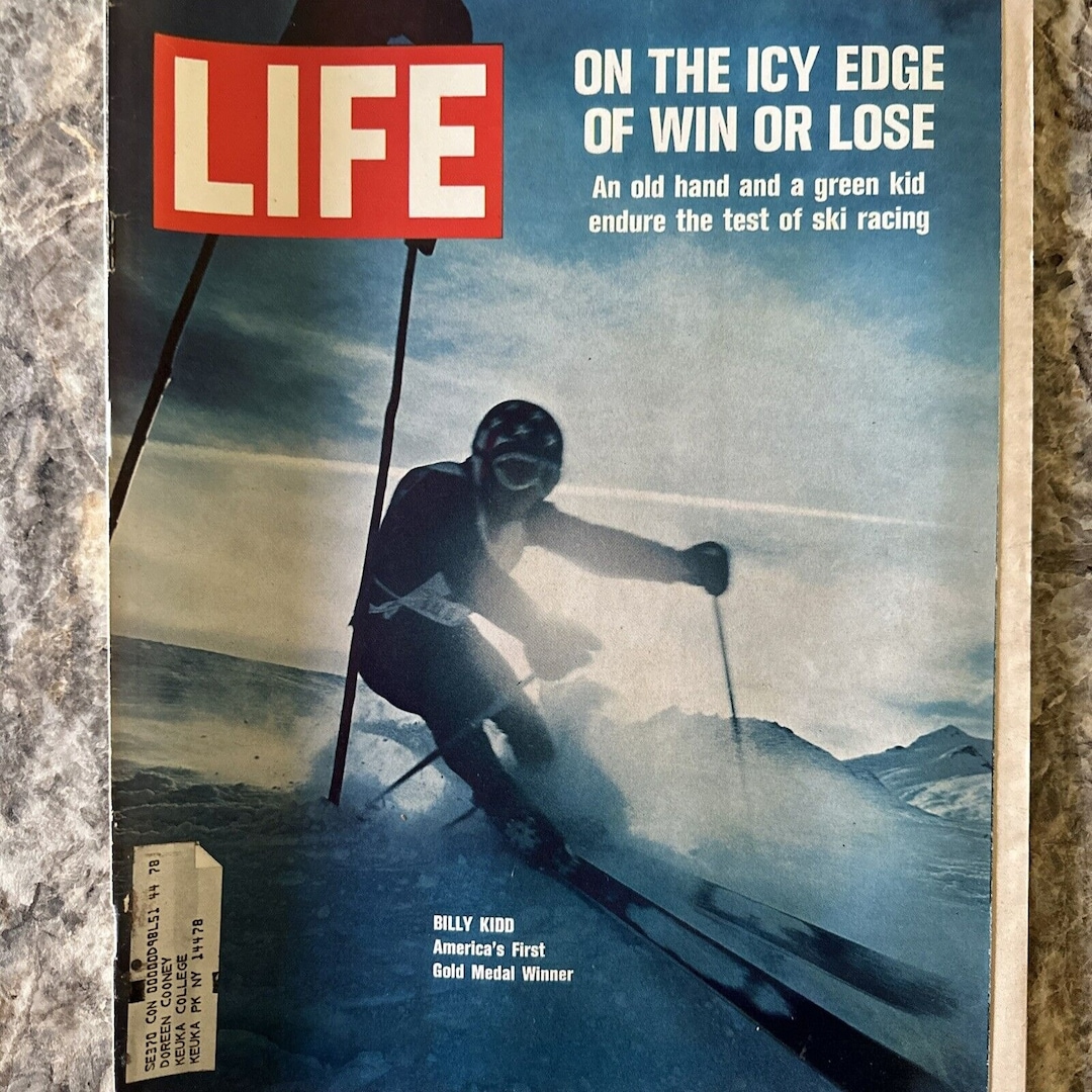 Life Magazine March 6th, 1970 Billy Kidd Tyler Palmer Tampa Bay Oil Spill - Etsy