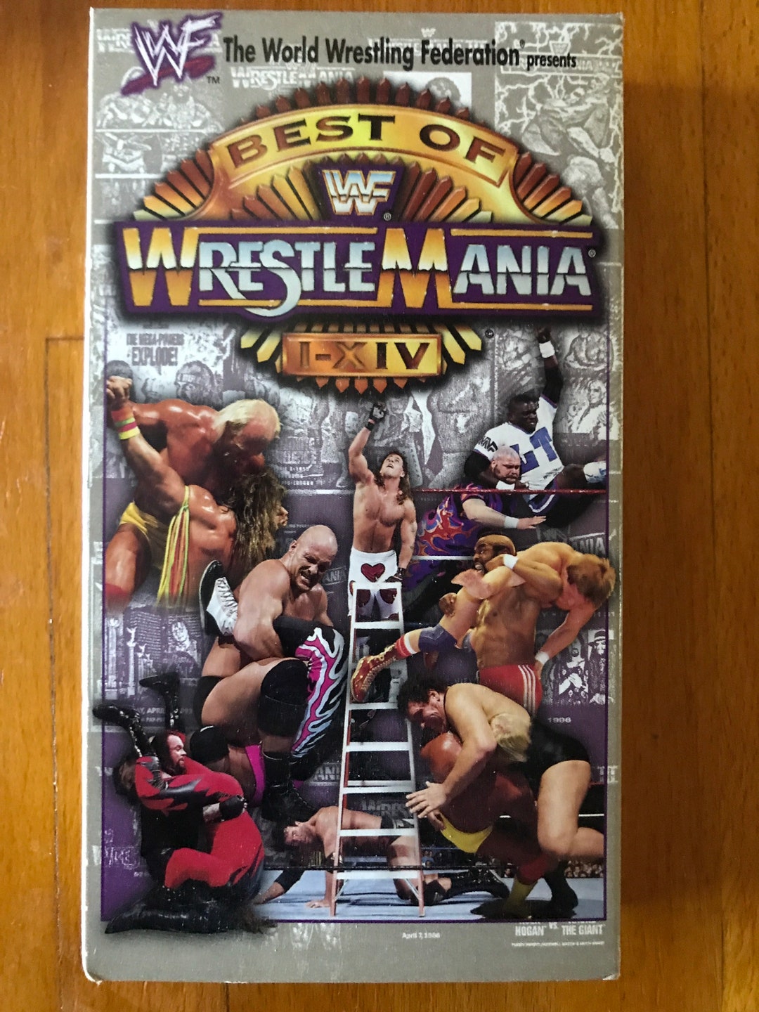WWF Best of Wrestlemania I-XIV VHS 1998 - Etsy