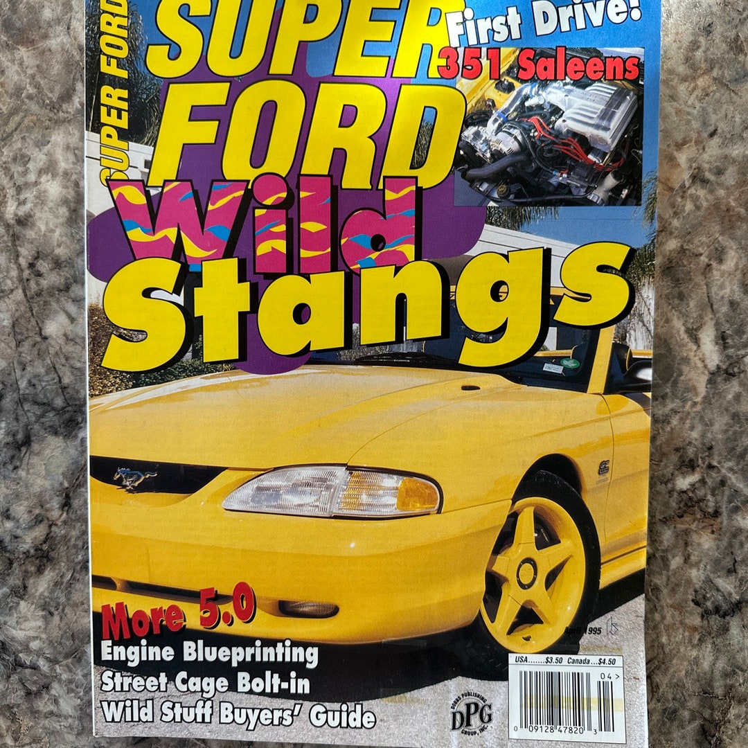 Super Ford Magazine April 1995 - Etsy