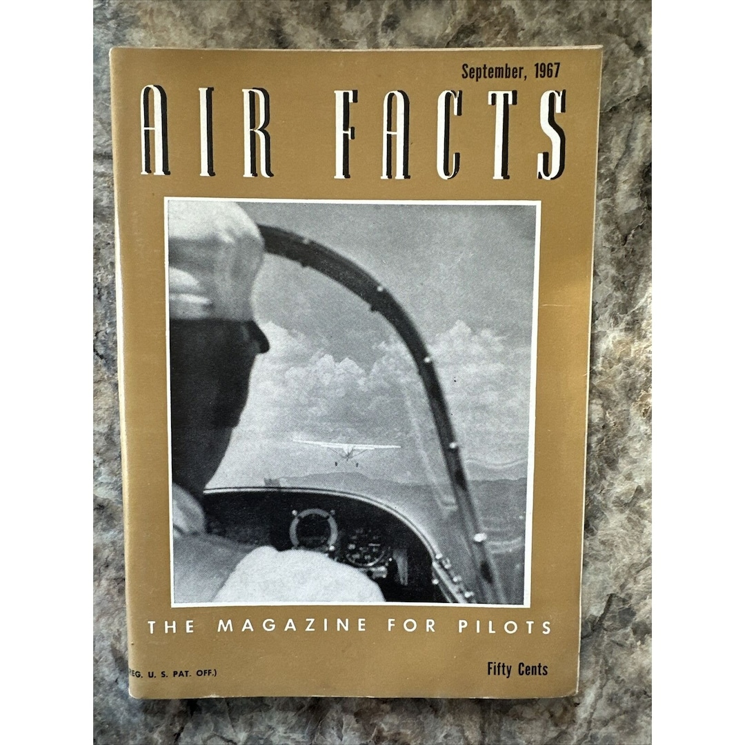 Air Facts Magazine September 1967 - Etsy