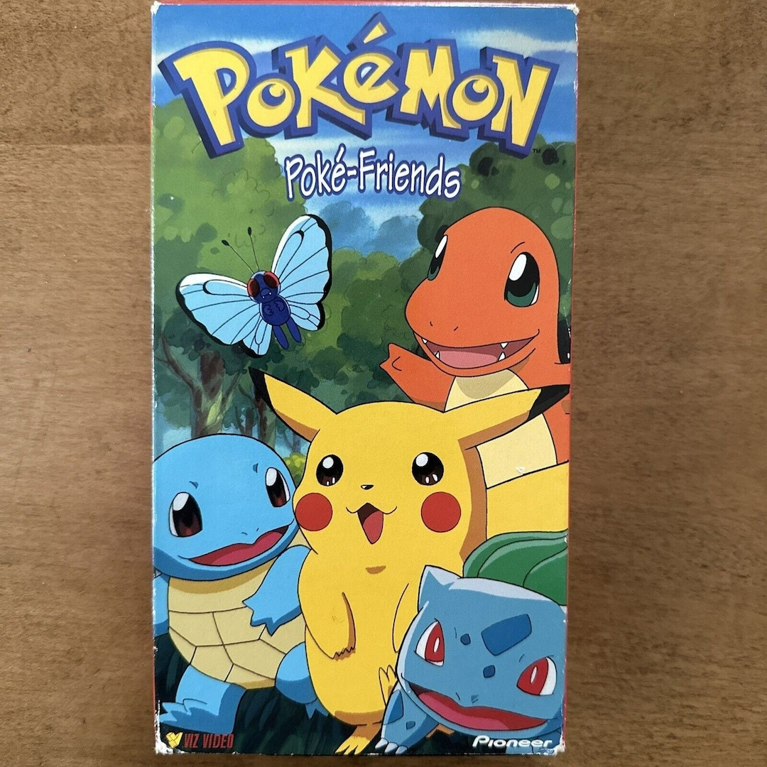 Pokemon Vol. 4: Poke Friends (VHS, 1999, Dubbed) - Etsy