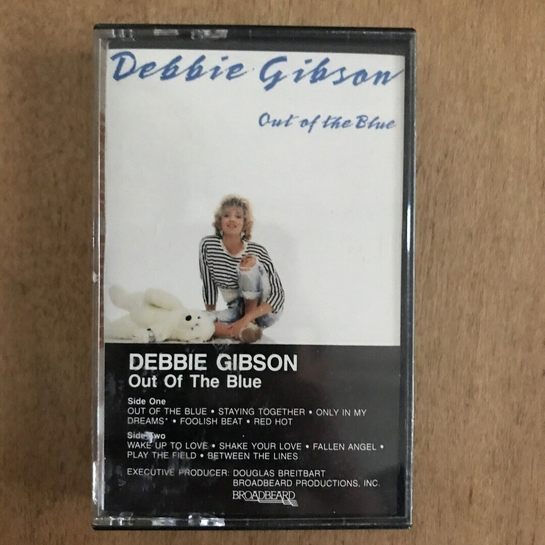 Out of the Blue by Debbie Gibson (cassette, 1987, Atlantic (label)) - Etsy