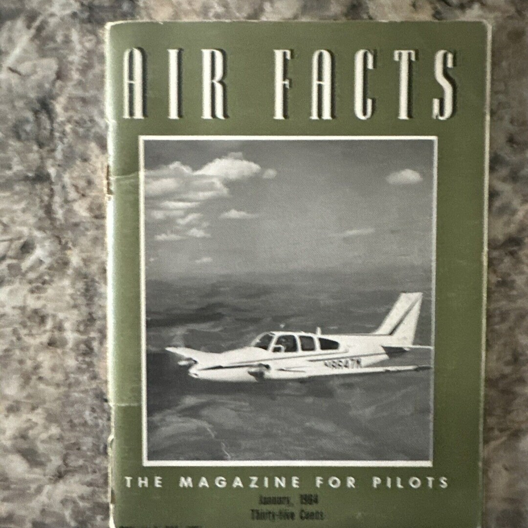 Air Facts Magazine January 1964 - Etsy