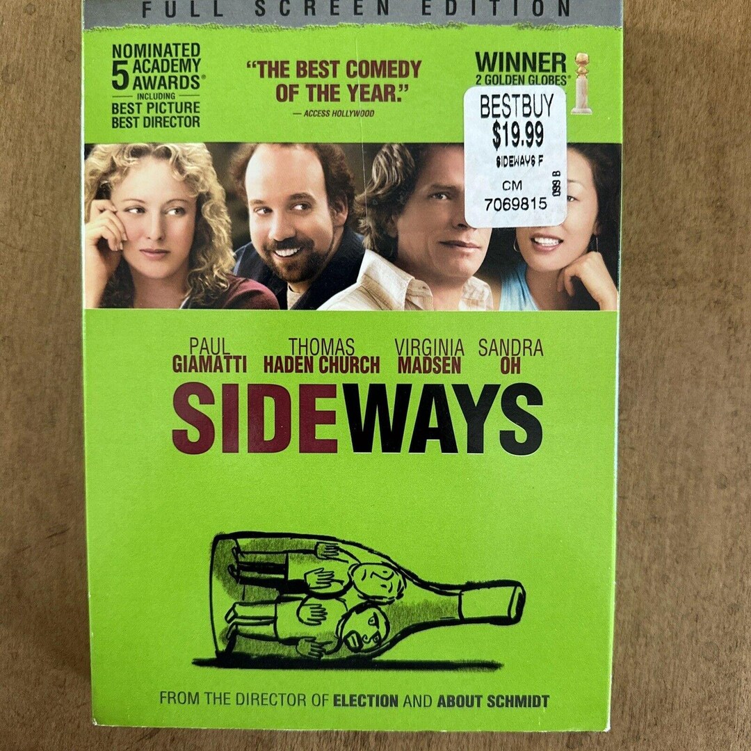 Sideways (DVD, 2005, Full Screen) - Etsy