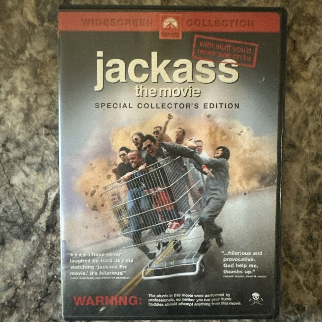 Jackass: the Movie (DVD, 2003, Widescreen) - Etsy