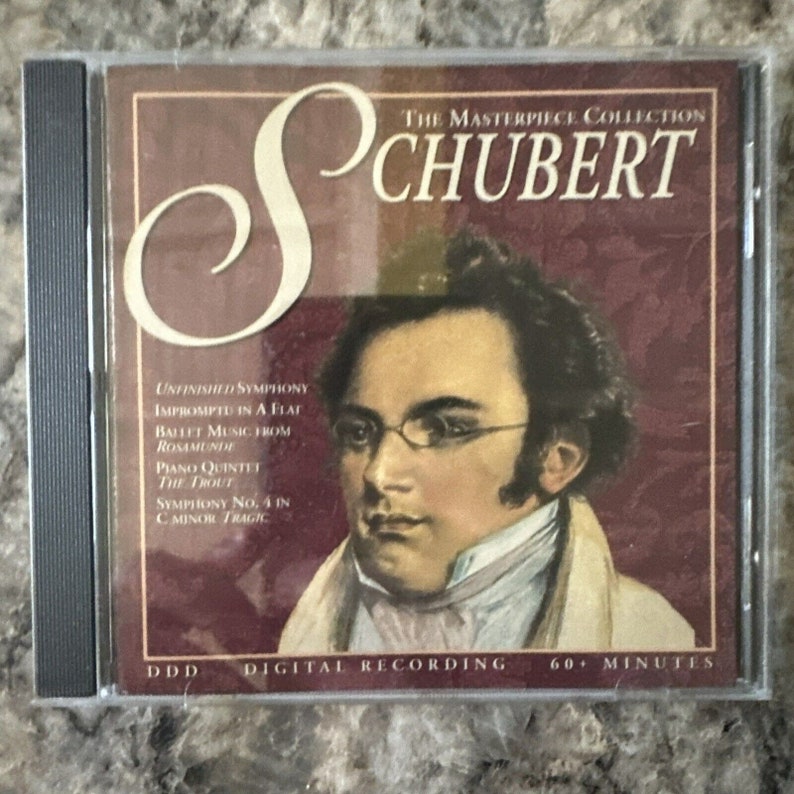 The Masterpiece Collection: Schubert (CD, Oct-1997, Regency Music) - Etsy