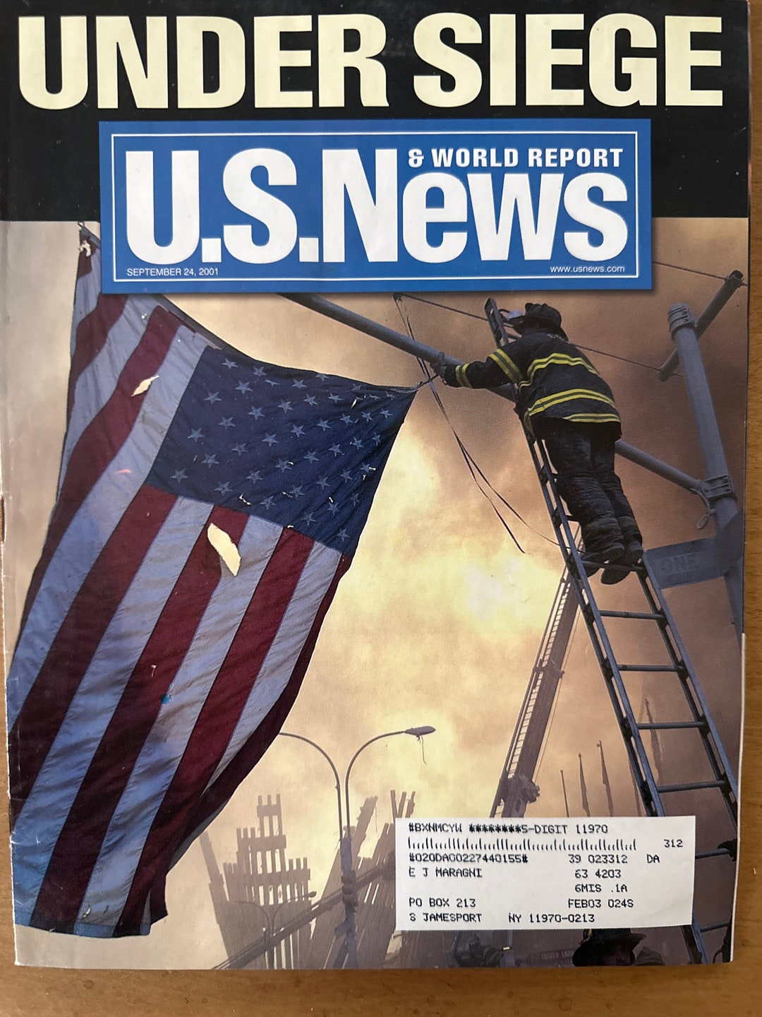 U.S. News & World Report September 24, 2001 - Etsy