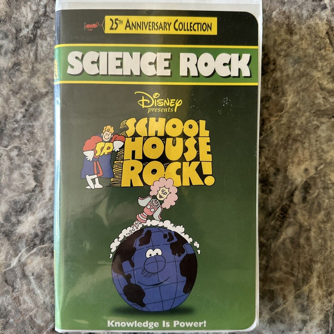 Schoolhouse Rock Science Rock VHS, 1998, Clam Shell - Etsy