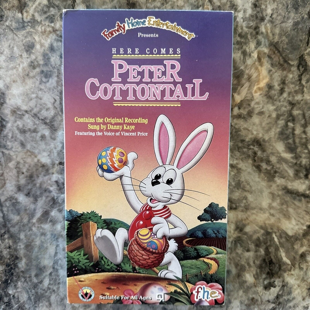 Here Comes Peter Cottontail (VHS, 1993) - Etsy