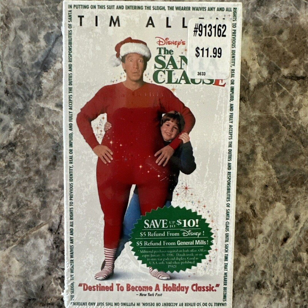 The Santa Clause (VHS, 1998) - Etsy