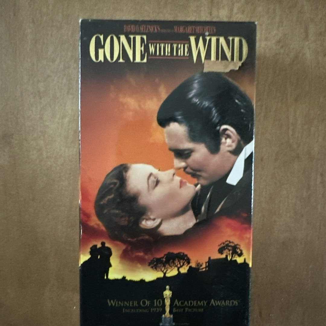 Gone With the Wind (VHS, 1998, Digitally Re-mastered) - Etsy