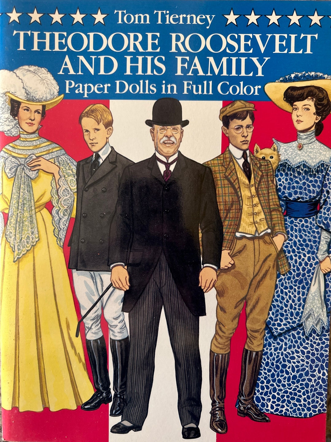 Theodore Roosevelt and His Family Paper Doll Book 1990 - Etsy