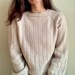 Beginner Friendly Sweater Knitting Pattern | Weekend Glow Sweater | PDF ...