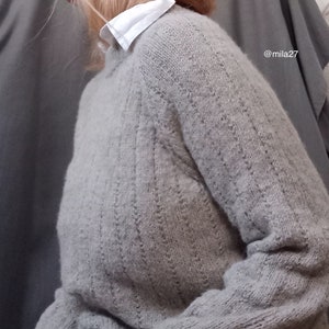 Beginner Friendly Sweater Knitting Pattern | Weekend Glow Sweater | PDF ...