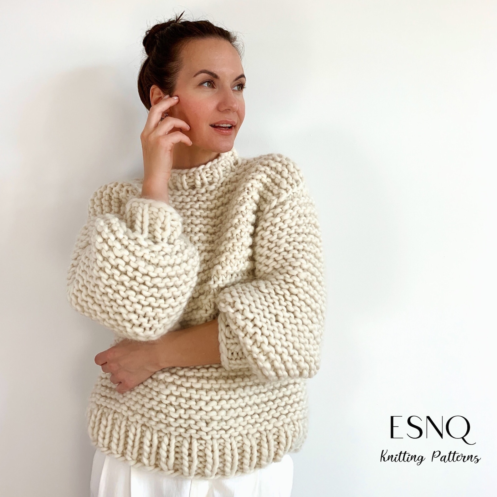 Beginner Friendly Chunky Alaska Dream Sweater Knitting Pattern (PDF ...