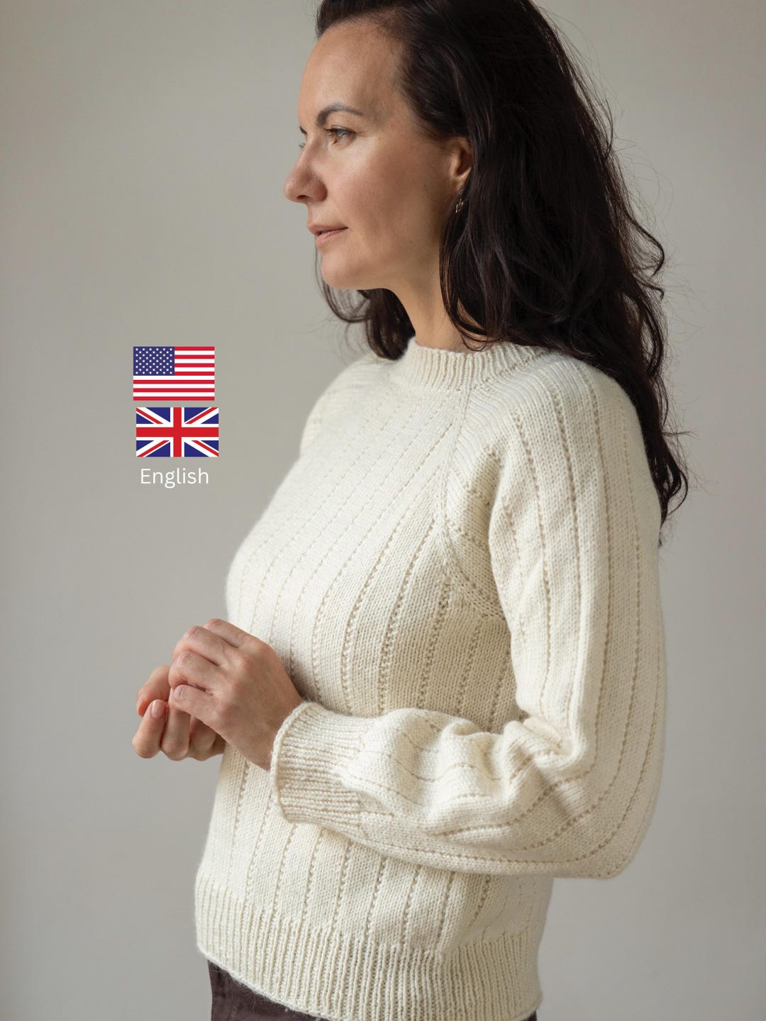 Beginner Friendly Sweater Knitting Pattern | Weekend Glow Sweater | PDF ...