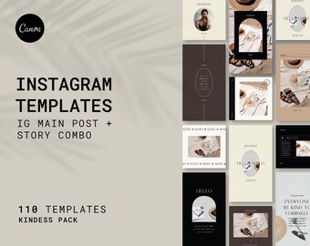 40 Retro Yk2 Instagram Post and Story Templates Canva - Etsy UK
