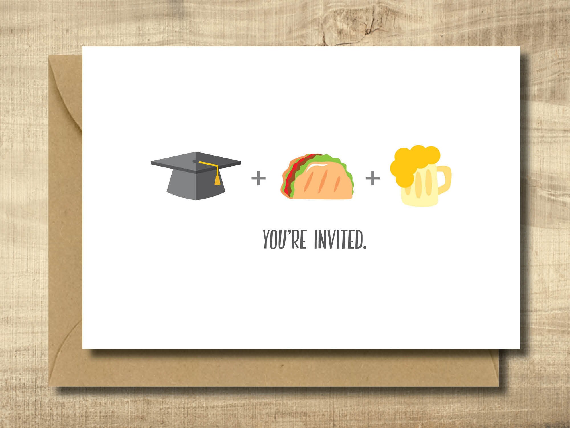 Fun Graduation Party Invitations